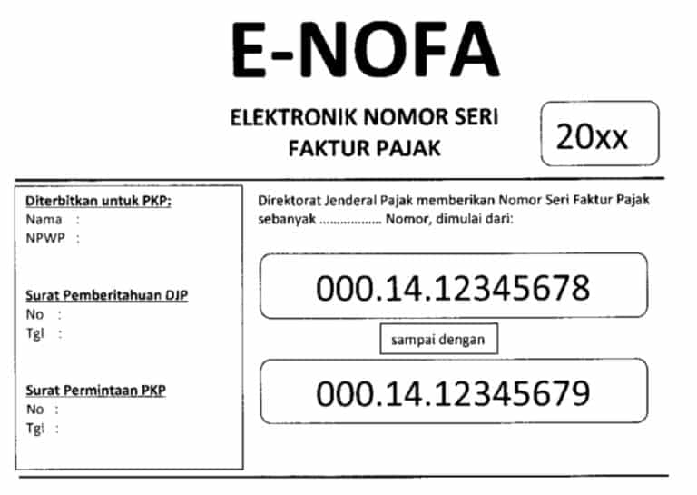 Apa Itu e-Nofa? Fungsi dan Cara Mendapatkannya